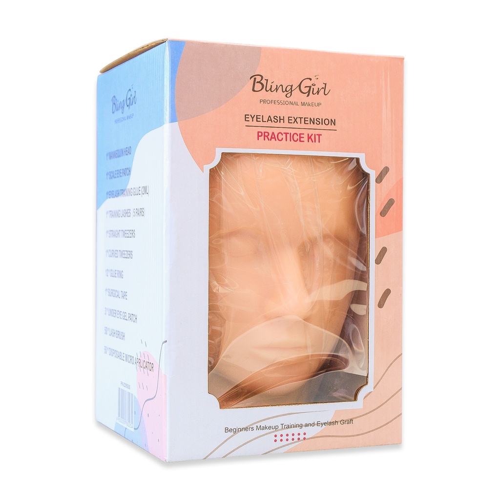 Bling Girl Eyelash Extension Practice Kit [ S11P02 ] | BlingGirl